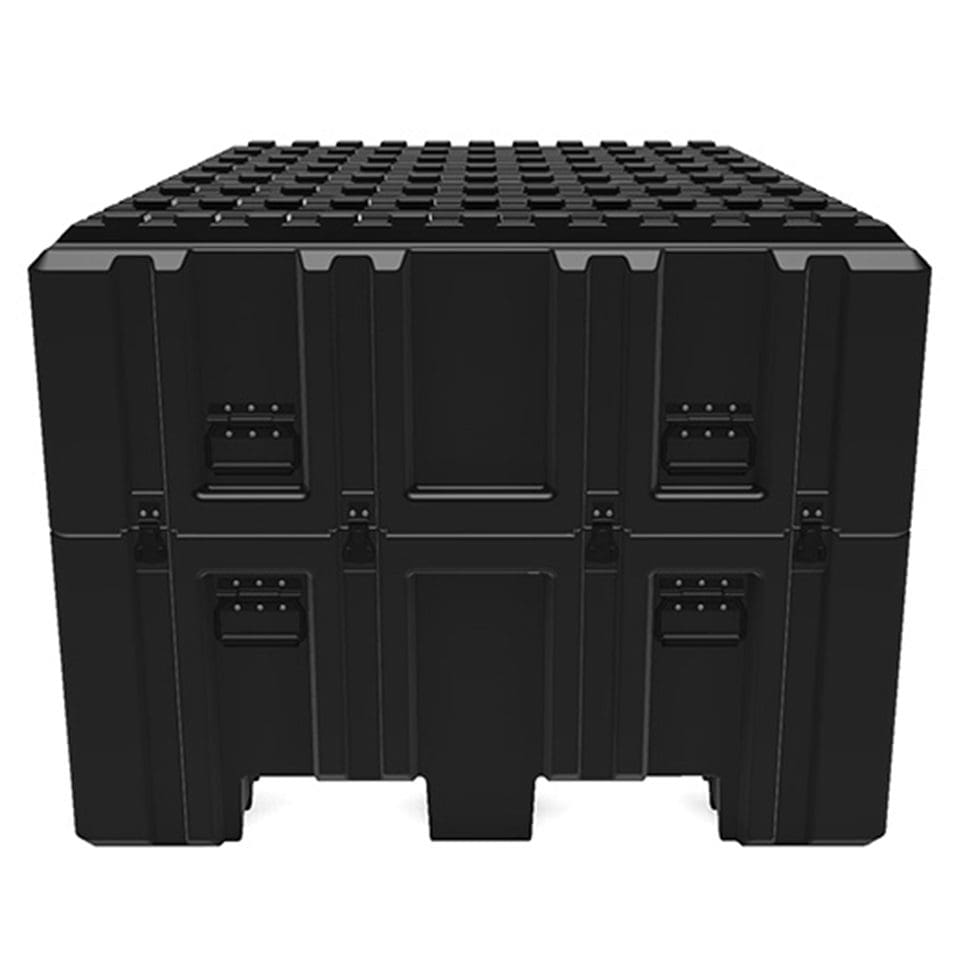 SuproBox R Series 160125-5144F Case with Forklift Skids - Trifibre