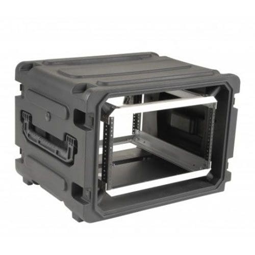 SKB 20" Deep 4-12U Roto Shockmount Rolling Rack - Trifibre