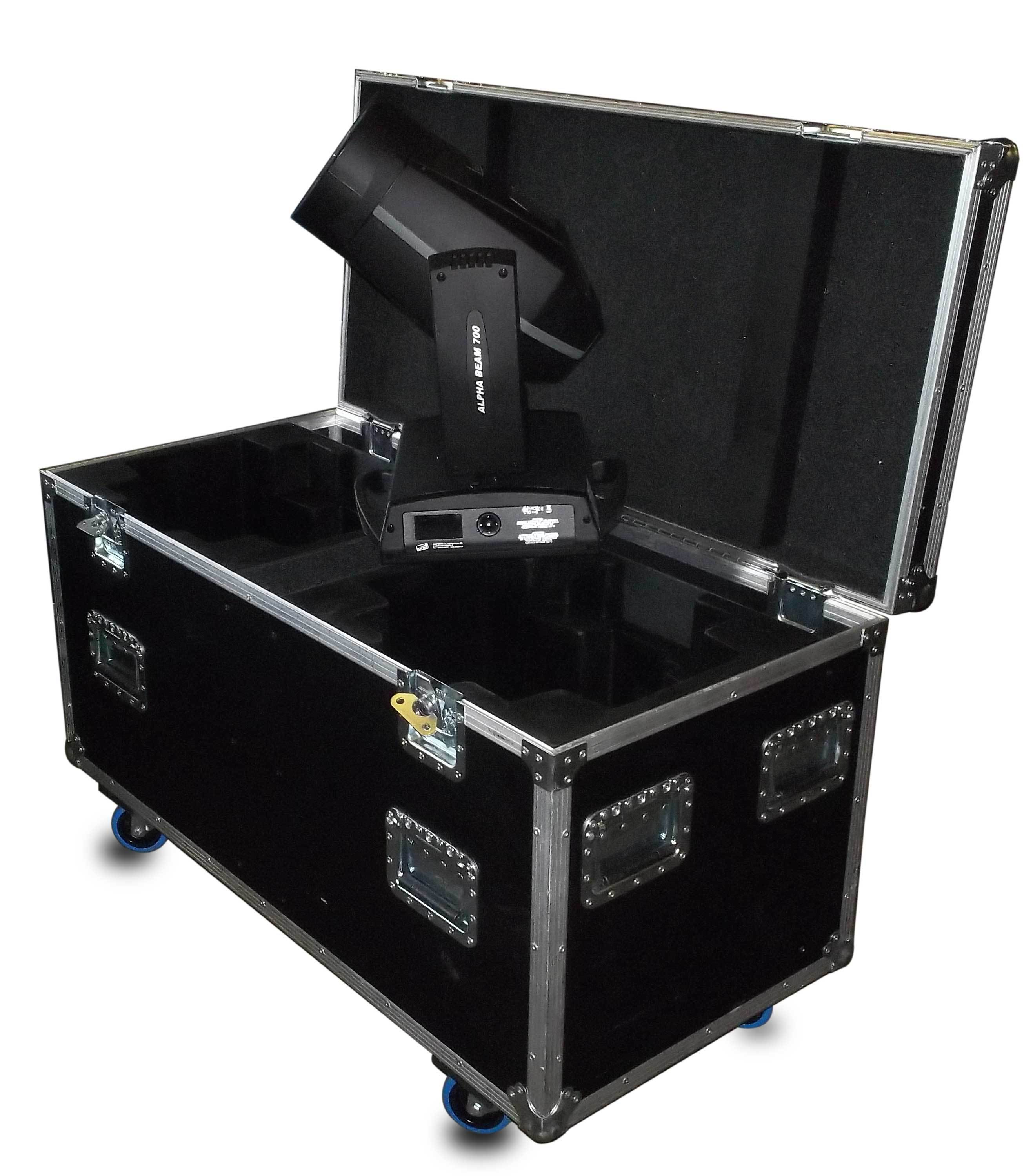 Clay Paky Sharpy Twin Lighting Effect Flight Case - Trifibre