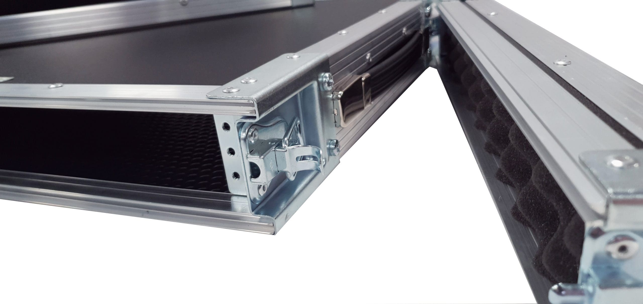 1U 19" Rack Mount Flight Case - Trifibre