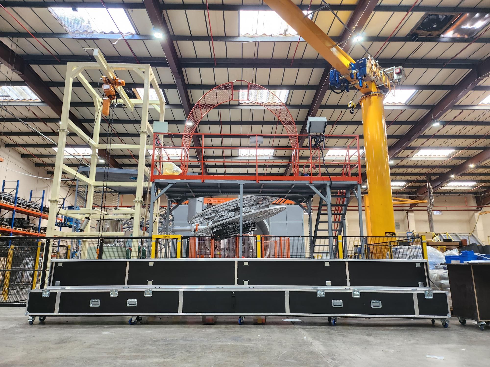 All Systems Go! On new large Rotational Moulding Machine - Trifibre