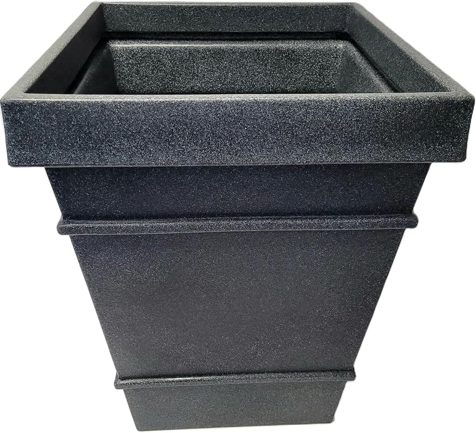 Square 175 L Heavy Duty Rotomoulded Plastic Planter - Trifibre