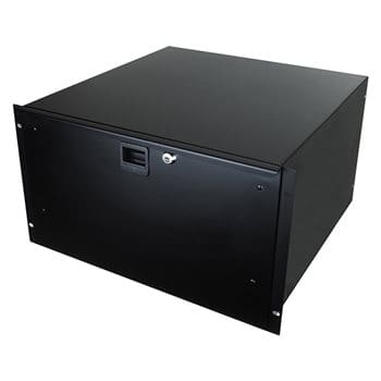 6U Rack Drawer 455mm/18" Deep - Trifibre