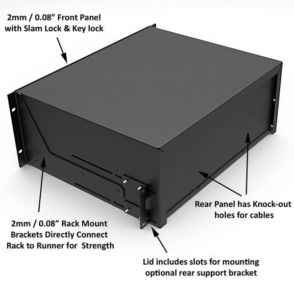 8U Touring Grade Heavy Duty Rack Drawer - Trifibre