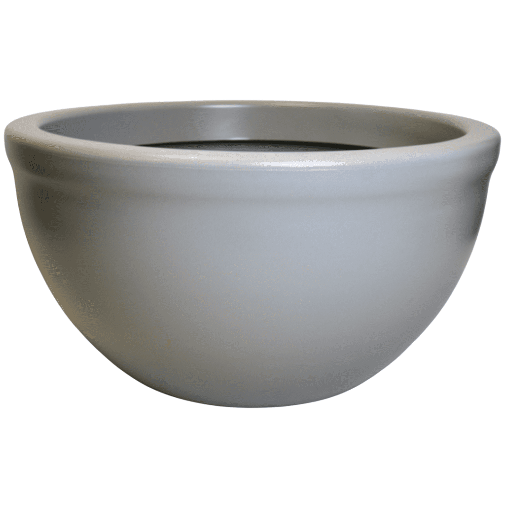 Hampton Low Bowl Rotomoulded Plastic Planter - Trifibre
