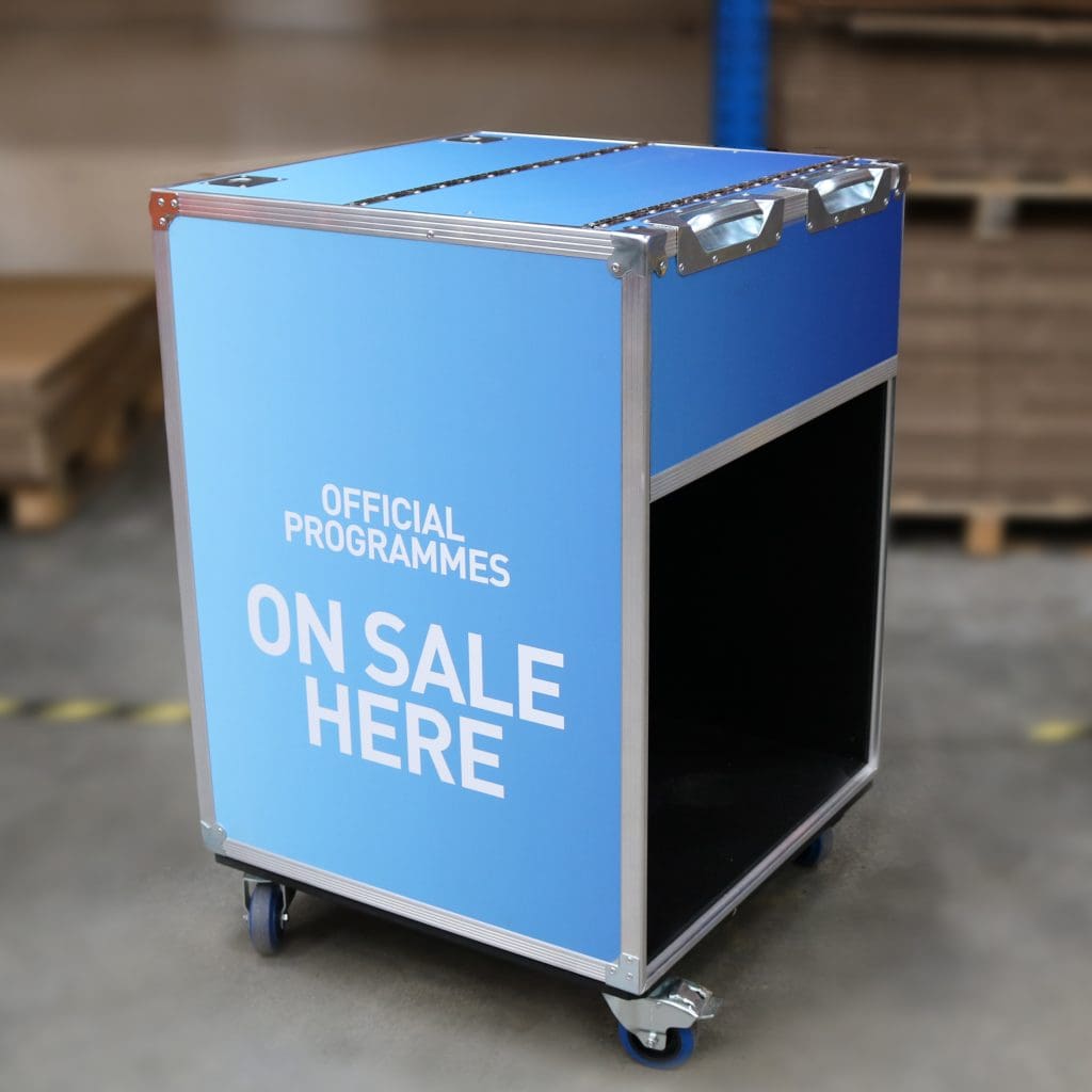 Mobile Merchandise Programme Seller Flight Case - Trifibre