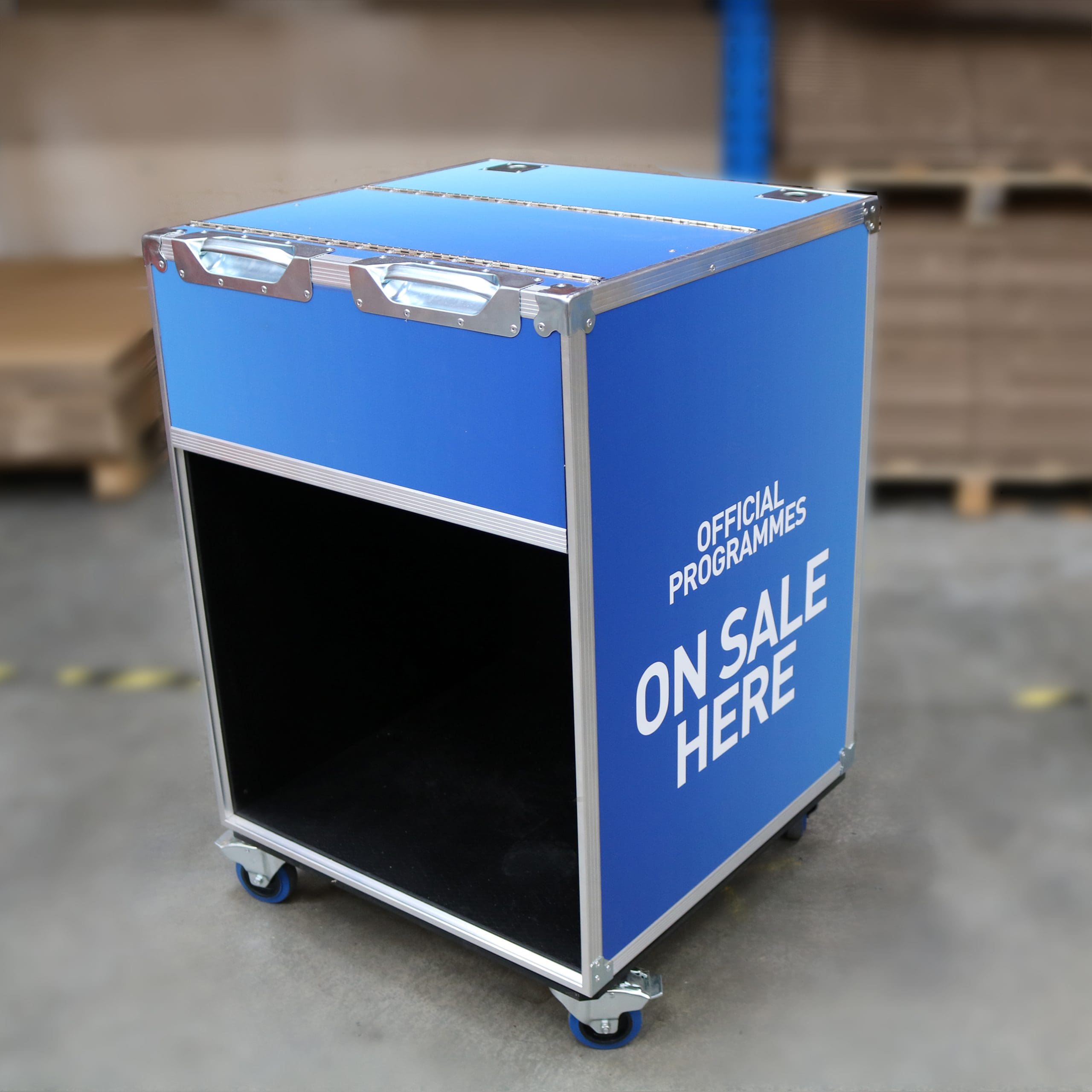Mobile Merchandise Programme Seller Flight Case - Trifibre