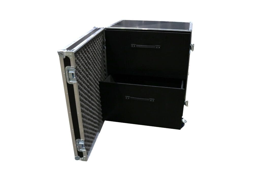 Double Drawer Engineers Flight Case - Trifibre